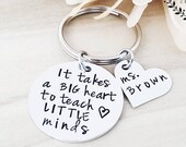 Teacher Appreciation Gift Big Heart to Teach Teacher Gift - Etsy