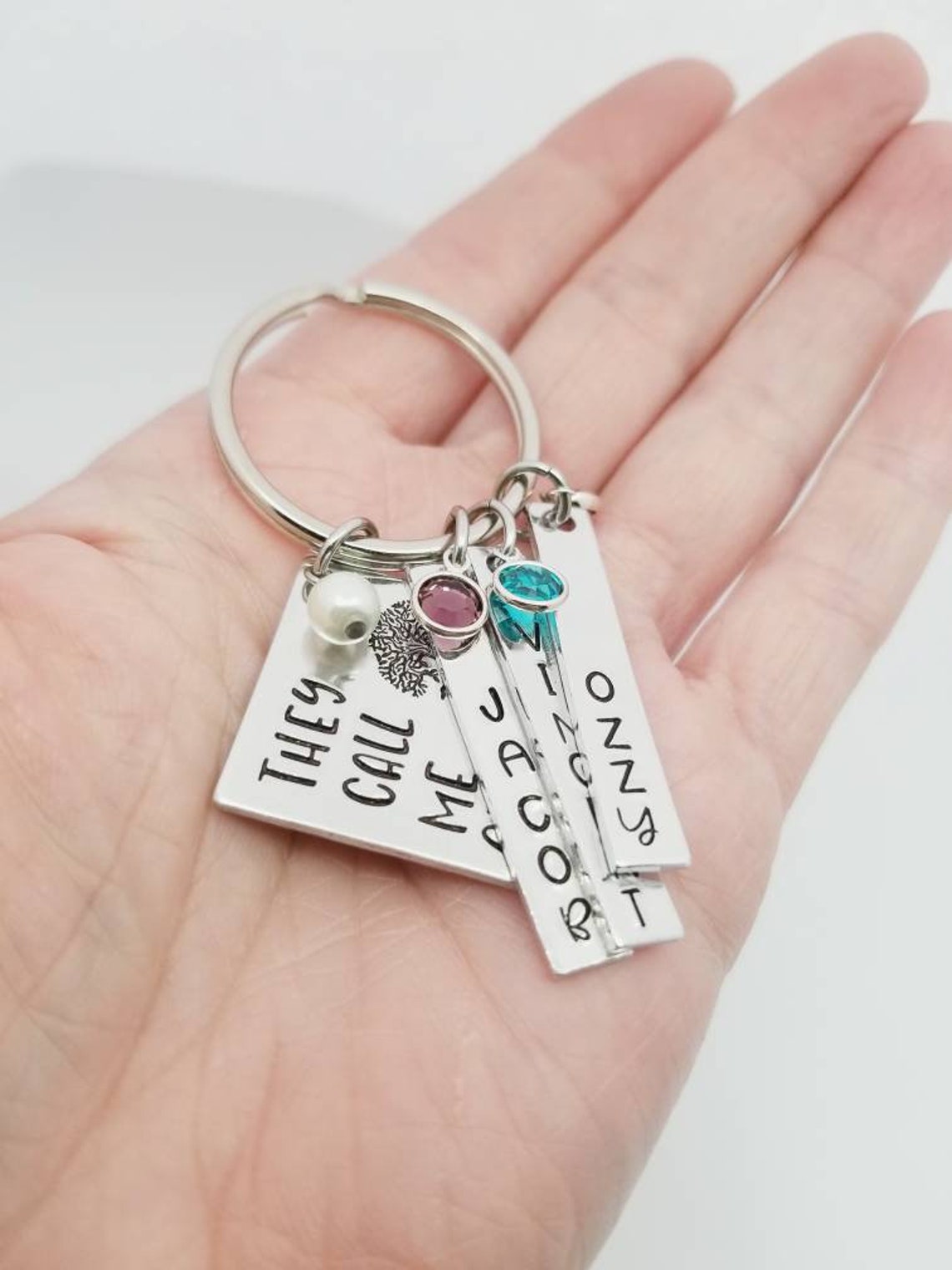 They Call Me Granny, Grandma Keychains, Grandmother Gift, Gift From the ...