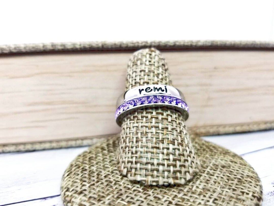 Name It! Custom Stacking Rings for Every Occasion - Etsy