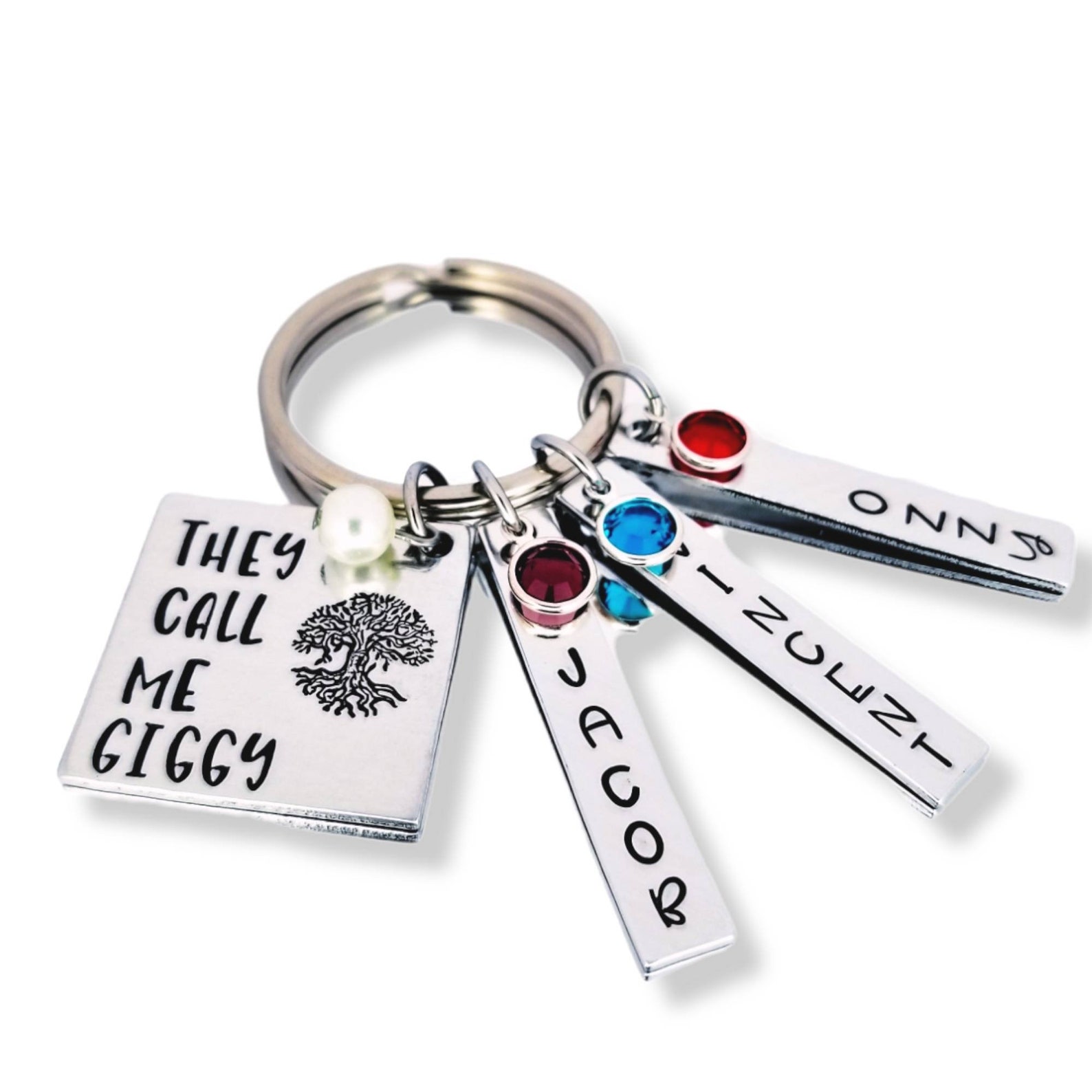 They Call Me Granny Grandma Keychains Grandmother Gift Gift - Etsy