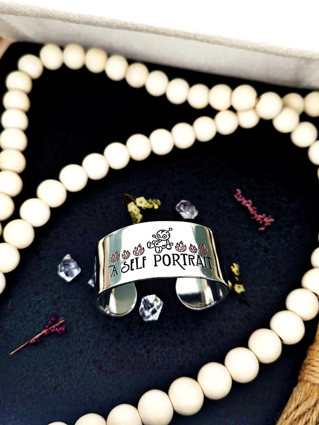 Self Portrait Voodoo Doll Cuff: Hypoallergenic Aluminum Bad Omen ...