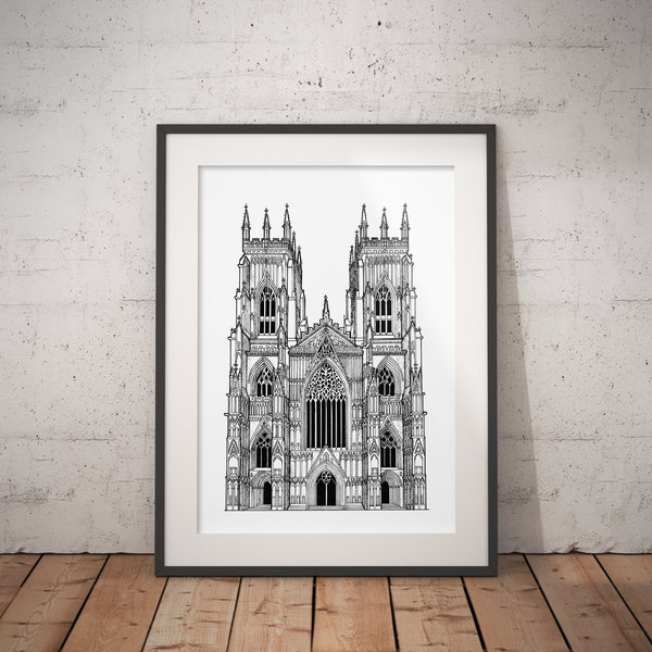 York Minster Original - Etsy UK