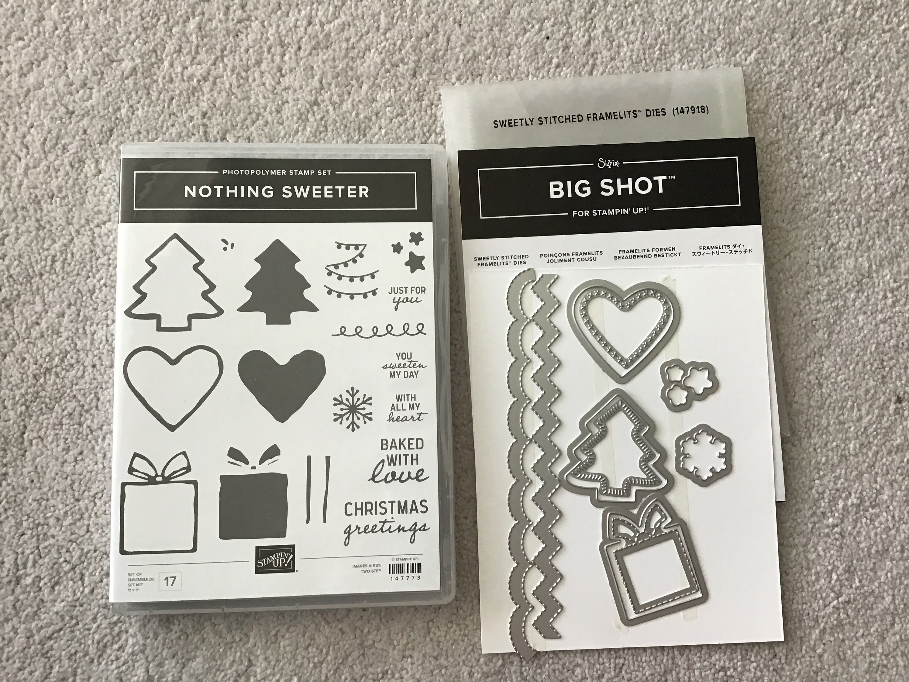 Stampin up NEW Nothing Sweeter & Dies Retired Set of 17 Photopolymer - Etsy