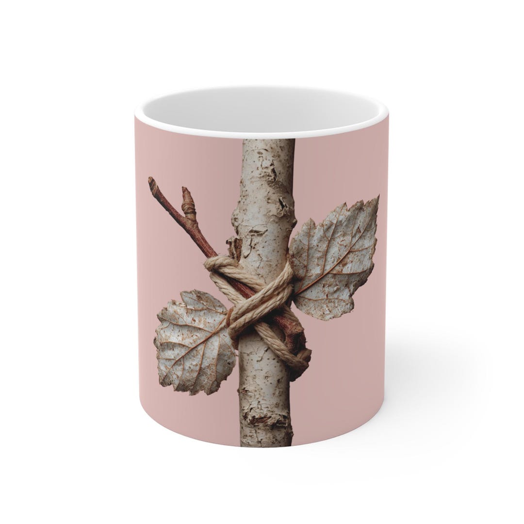 Birch Bark Mug | Rustic Tree Art, 11oz Ceramic Mug - Etsy
