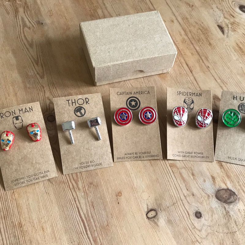Superhero Cufflinks - Etsy