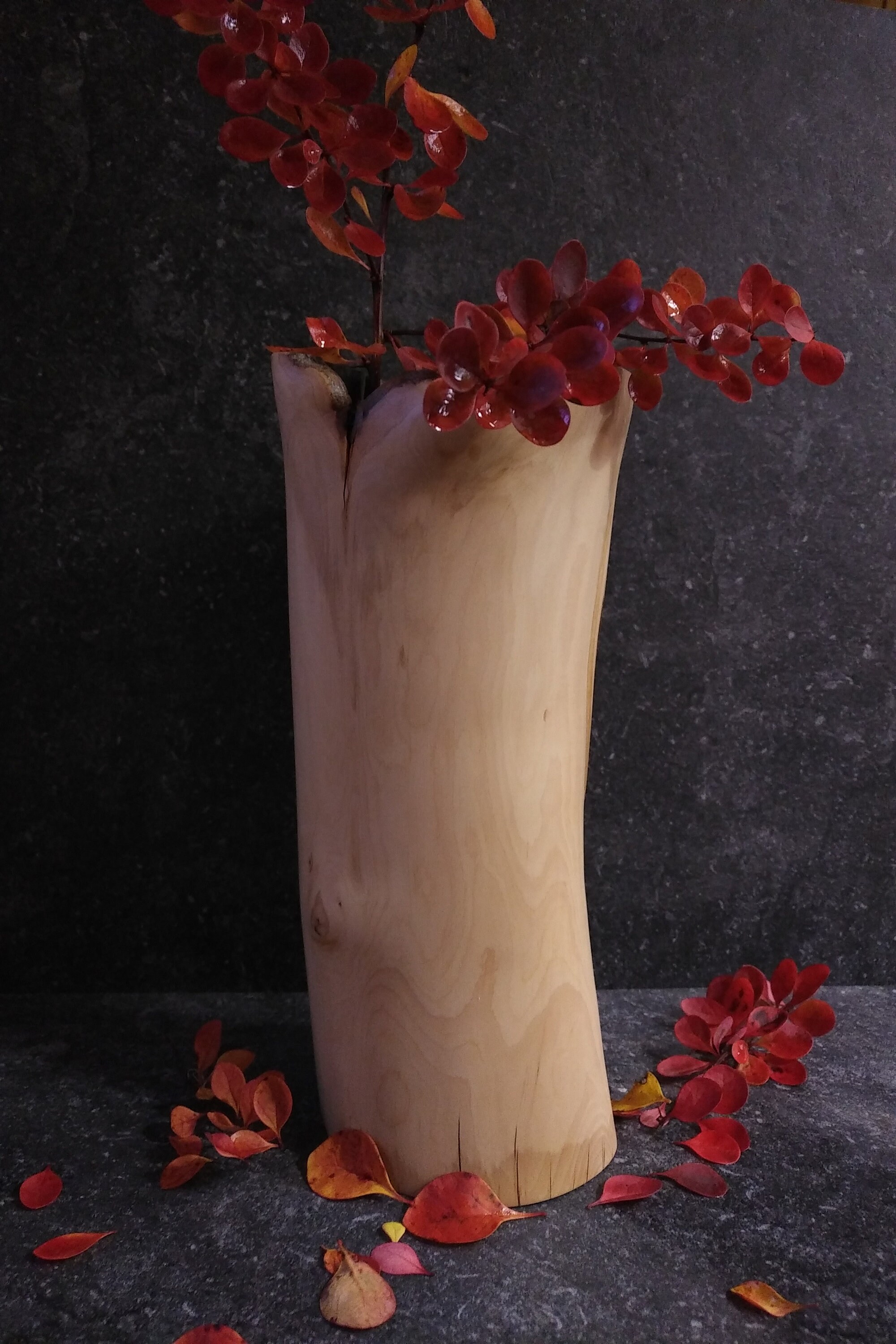 Wooden Vase Decorative Wooden Vase Handmade Wooden Vase | Etsy