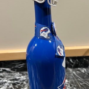 Buffalo Bills Upcycle Wine Bottle - Etsy