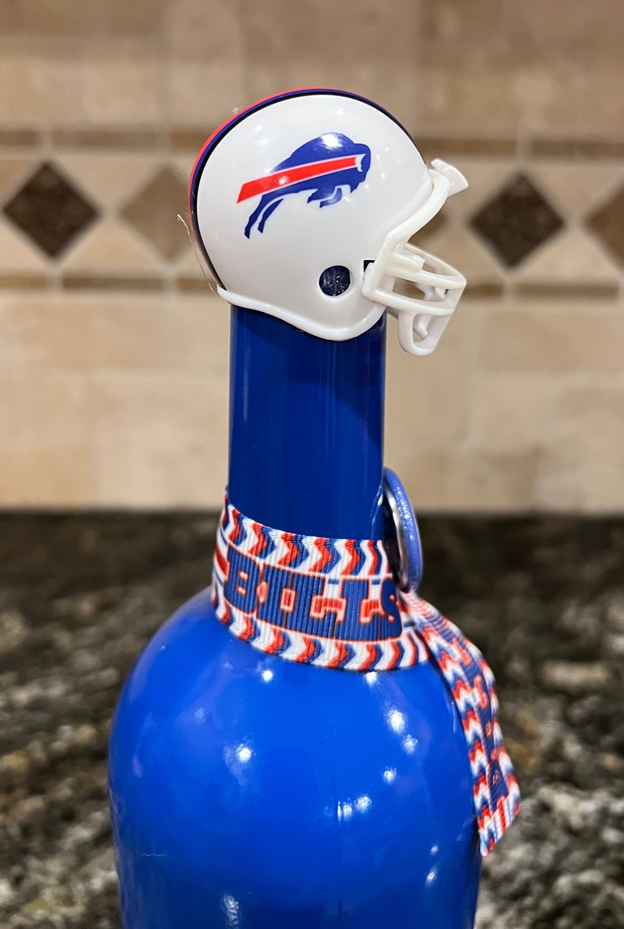 Buffalo Bills Josh Allen Upcycle Wine Bottle - Etsy