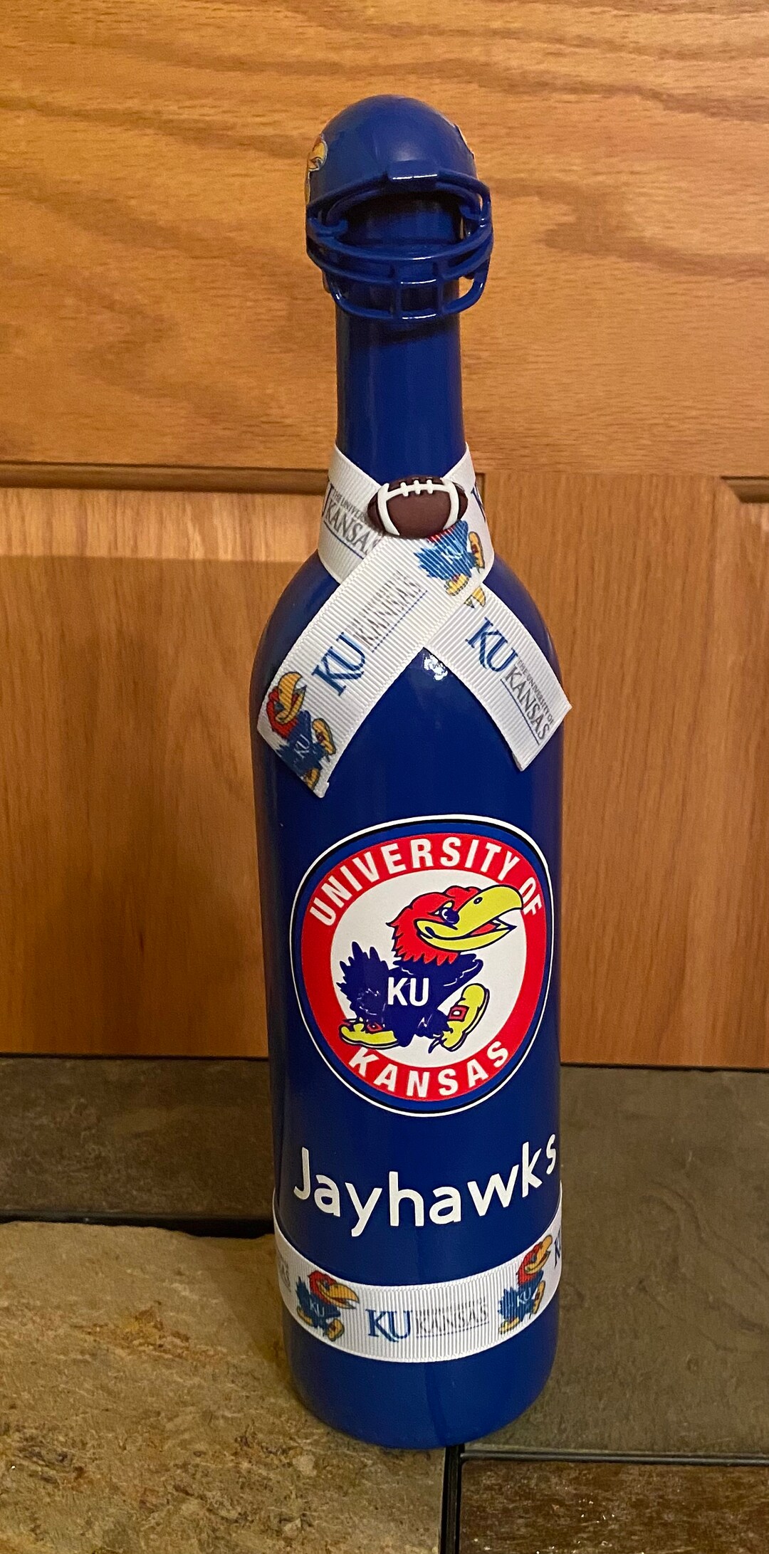 Made to Order BASEBALL,FOOTBALL & Sports Upcycle Bottles - Etsy