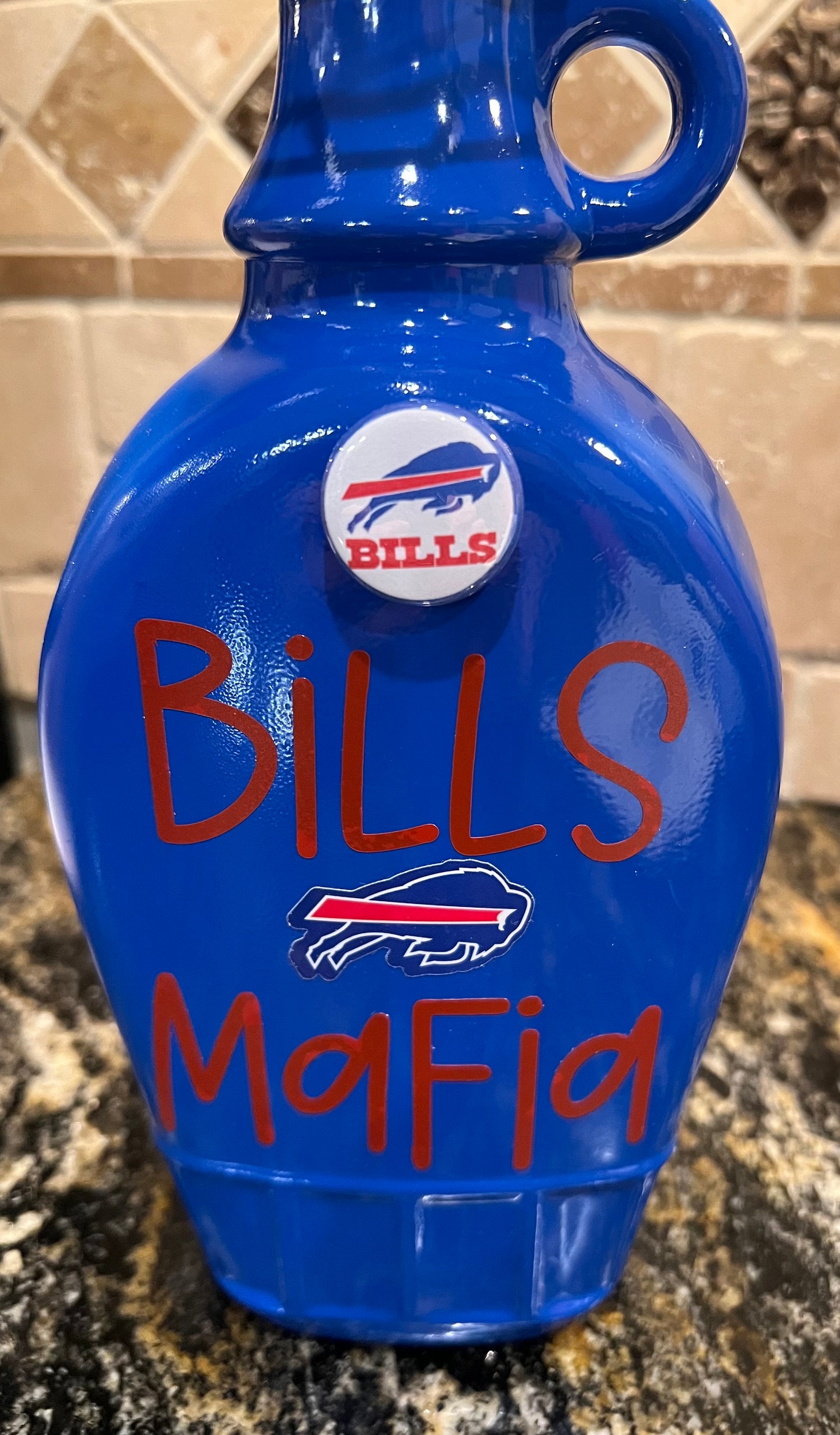 Bills Mafia Upcycle Bottle - Etsy
