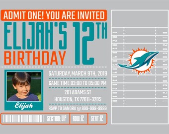 Miami Birthday Invitations - Etsy