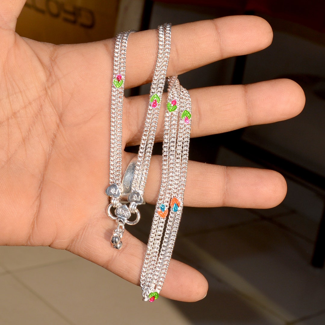 Etsy Gifts Silver Waist Chain for Baby Gorgeous Looking Solid Silver ...