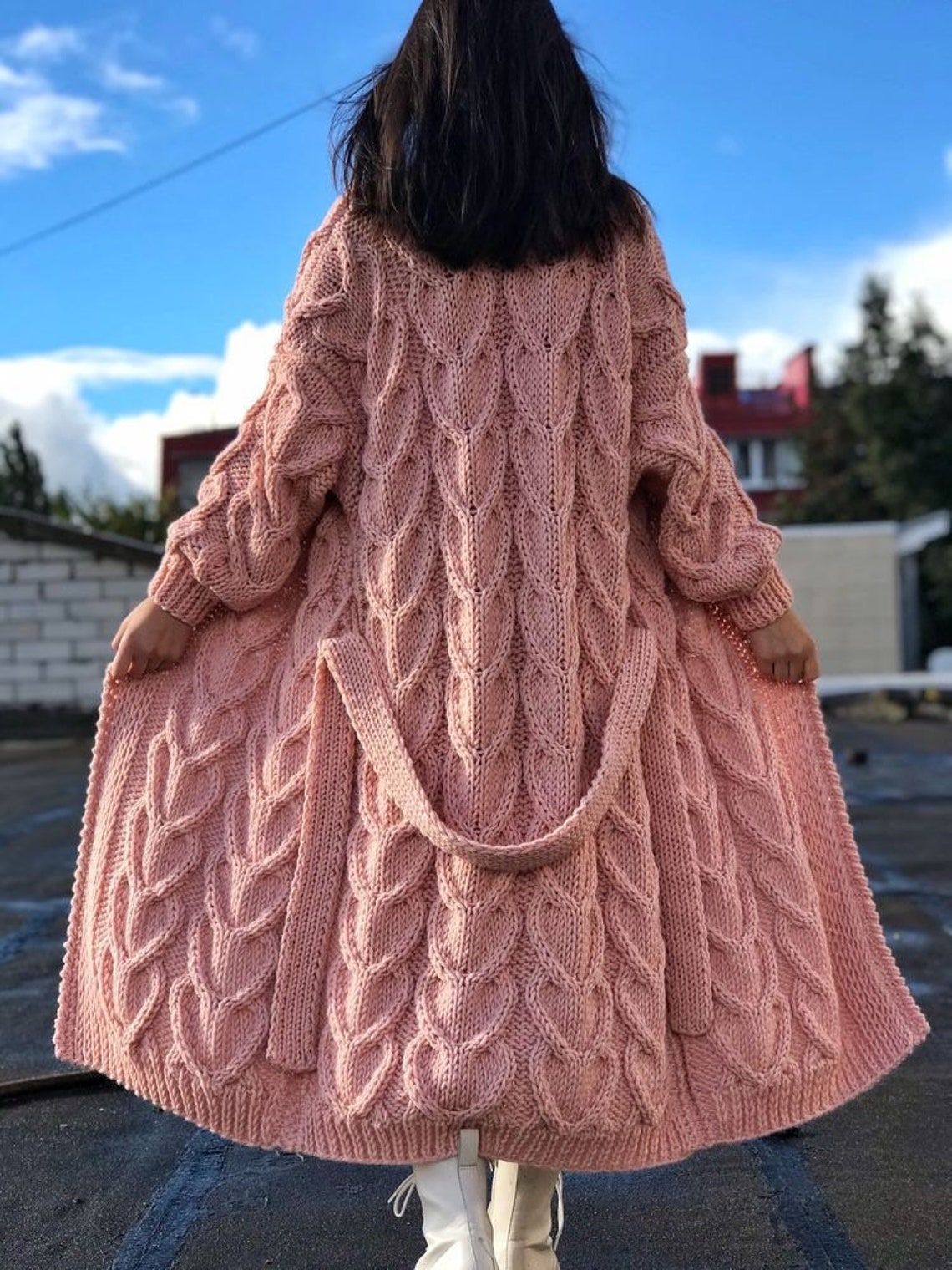 Fancy and extraordinary coat 100% handmade and customizable acrylic ...