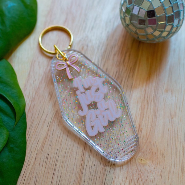 Girls Keychain - Etsy