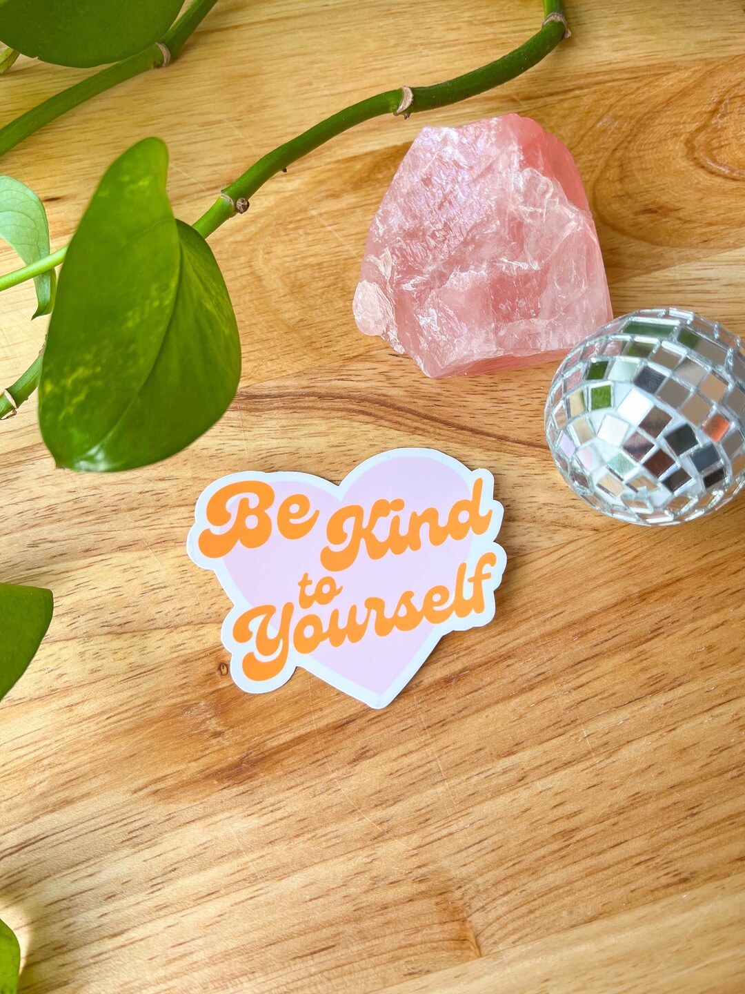 Be Kind to Yourself Sticker | Mental Health Sticker | Therapy Sticker ...