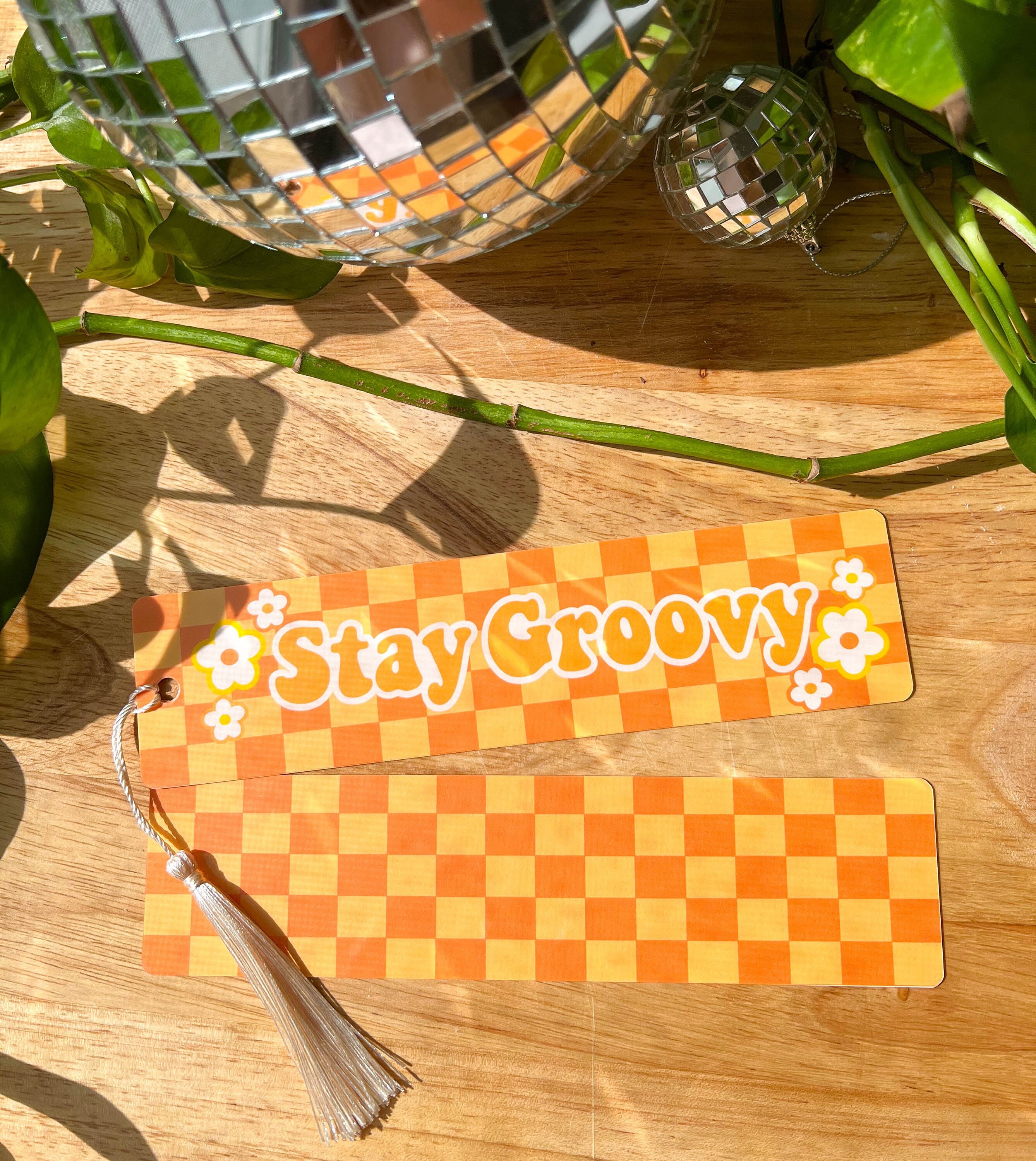Stay Groovy Bookmark Teacher Bookmark Colorful Bookmark - Etsy