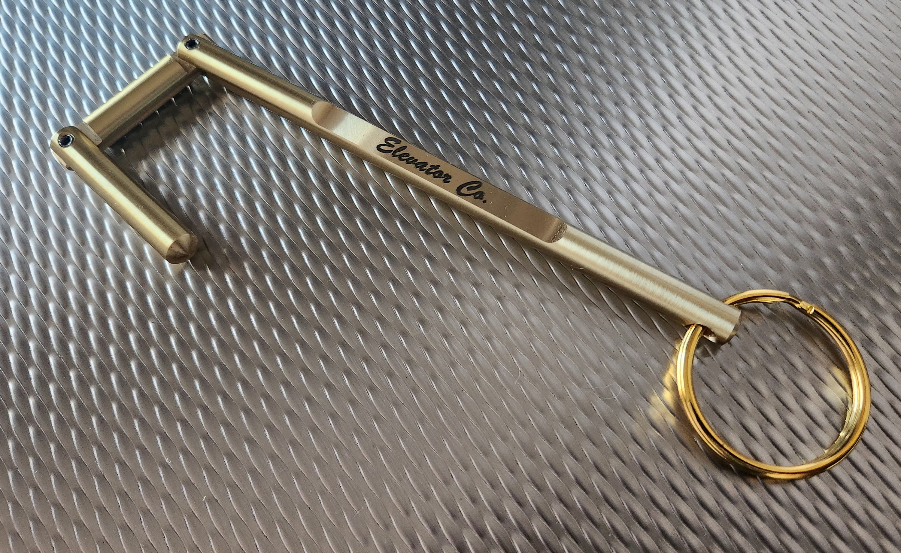 Solid Brass Custom Elevator Door Key, Double Drop Key - Etsy