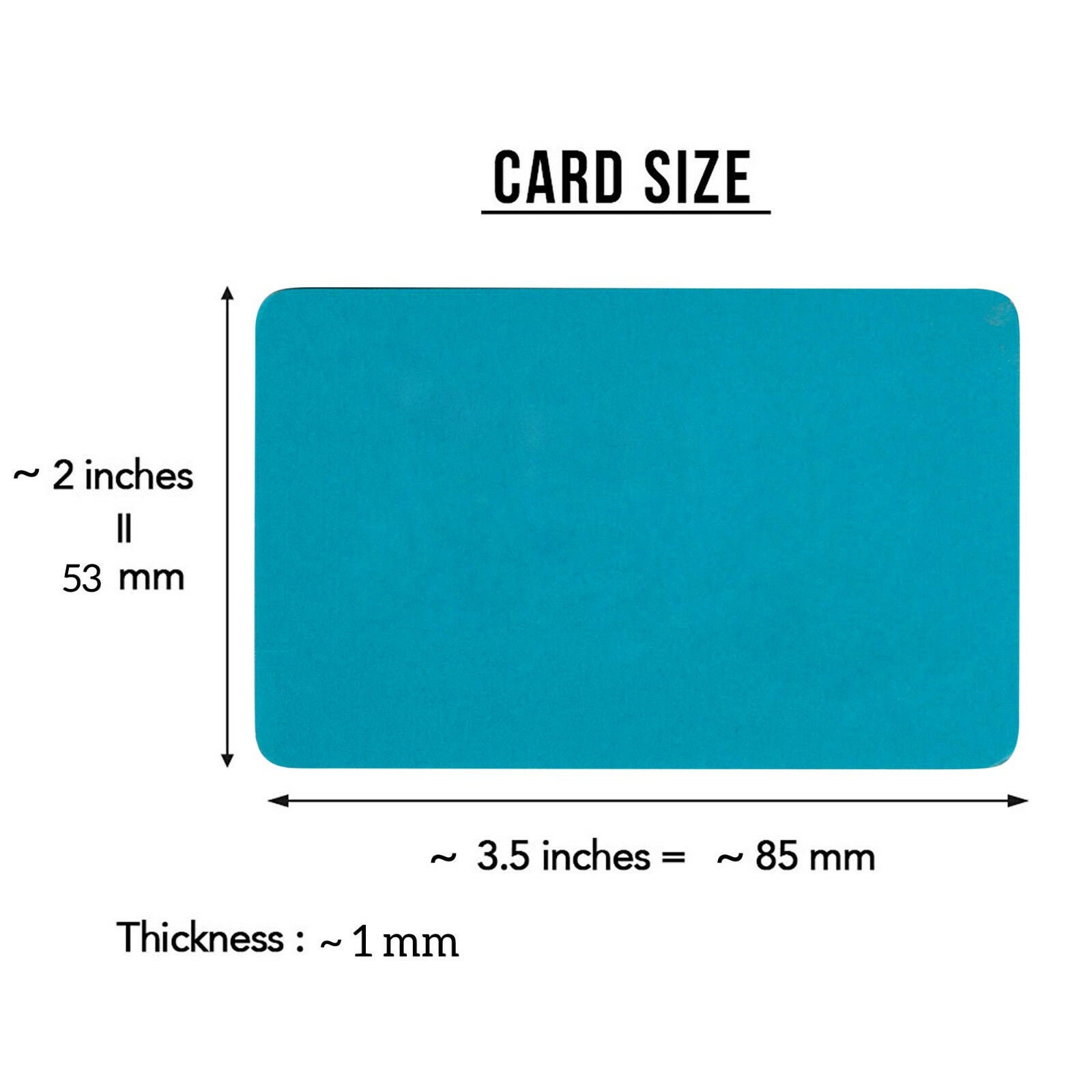 Personalized Text Engraving Metal Wallet Insert Card - Etsy