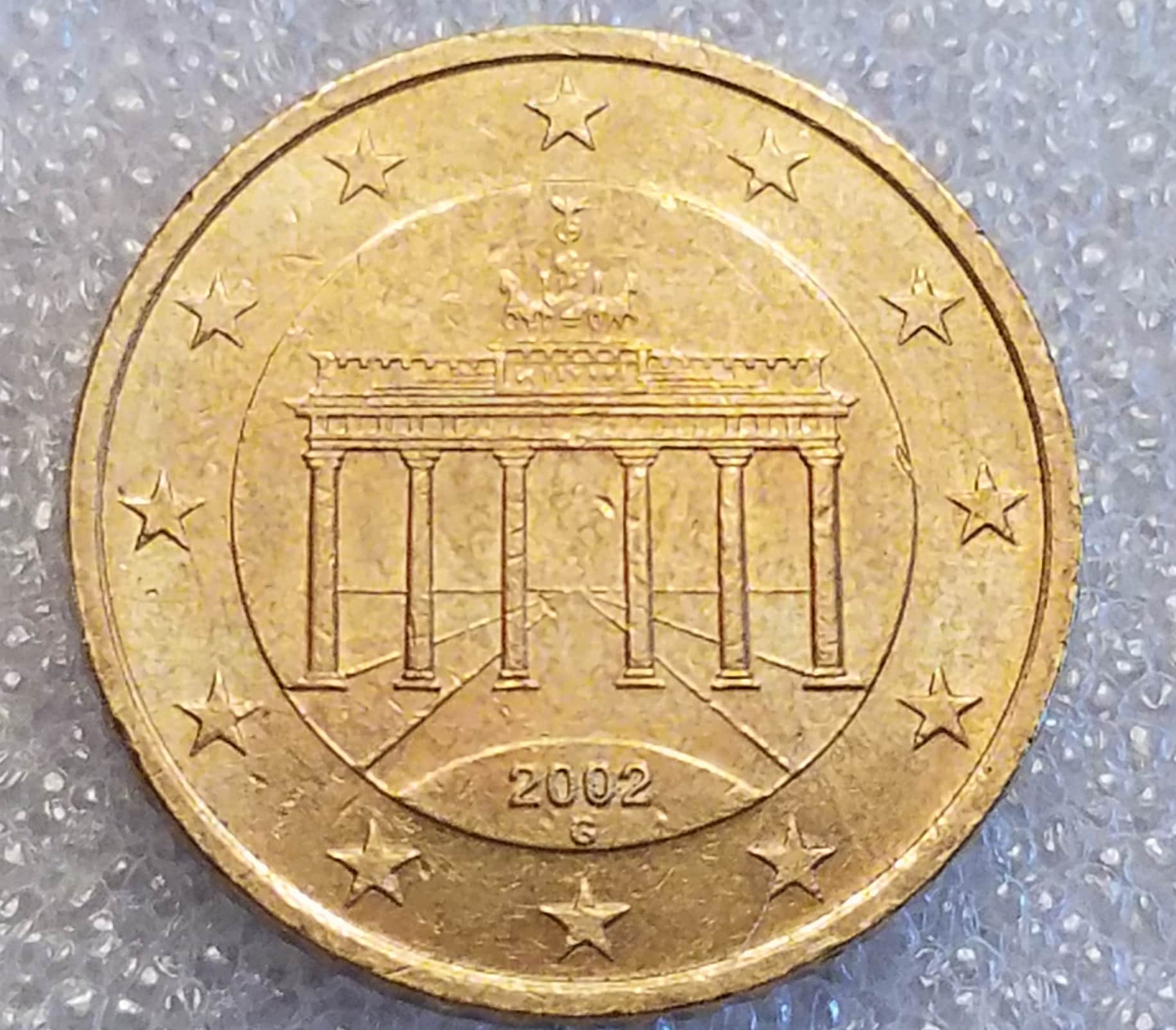 2002 G German 50 Cent Euro | Etsy 2002 G German 50 Cent Euro | Etsy