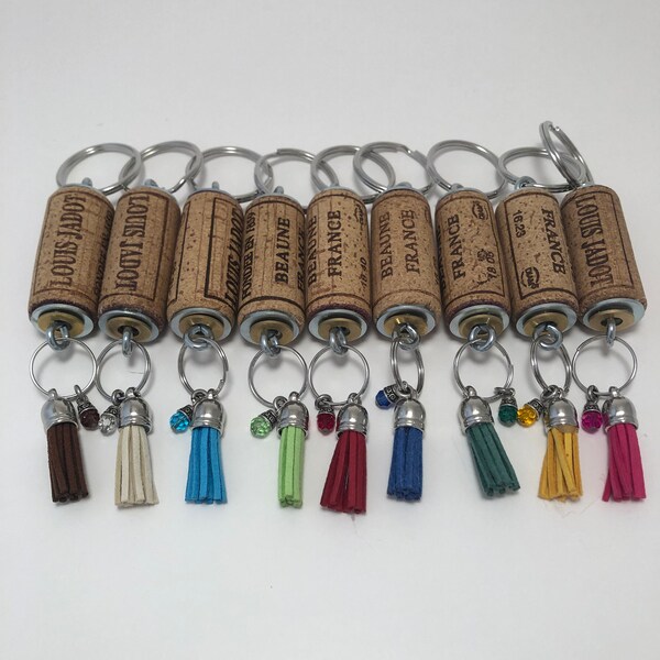 Cork Keychain - Etsy