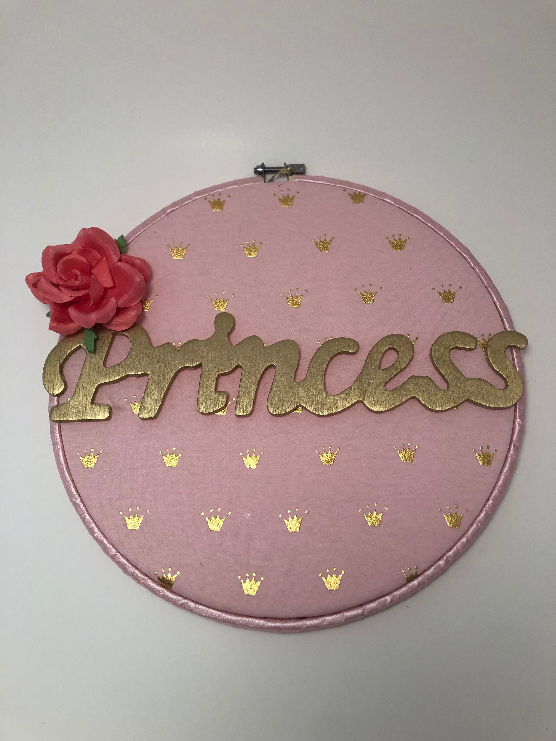 Pink Princess Door Sign - Etsy