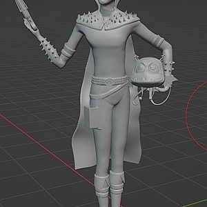 Megamind Figurine Hand-made Sculpture Fan Art Hand-painted Custom ...