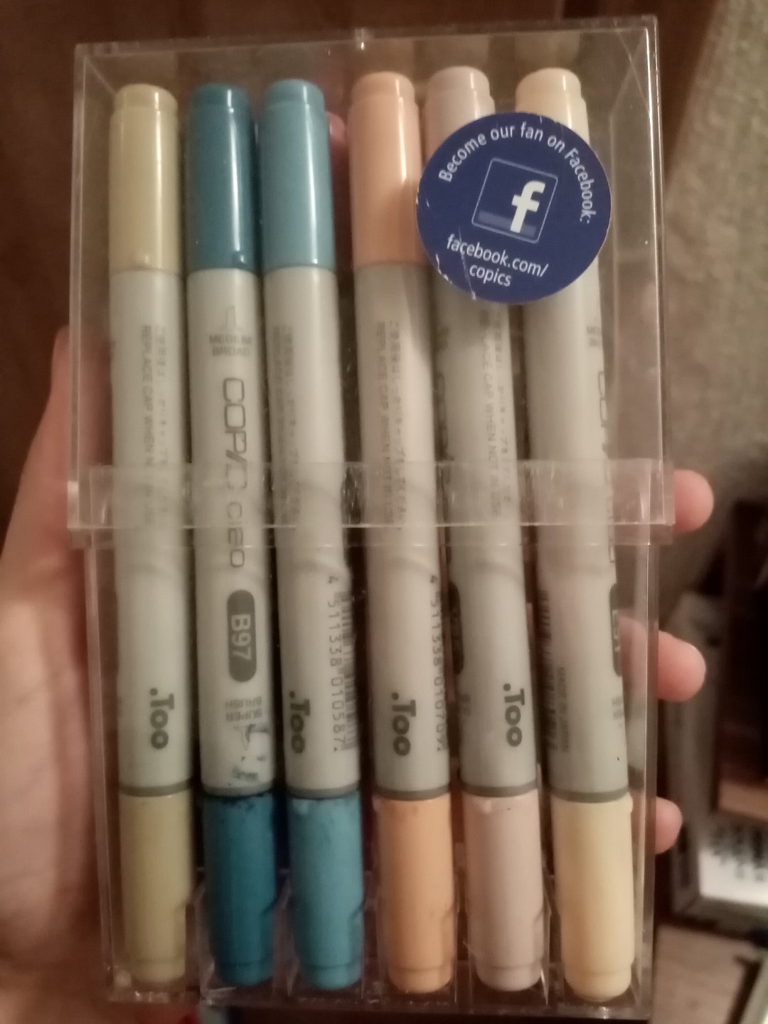 Copic Alcohol Marker and Chameleon Markers Drawing Coloring Line Art ...