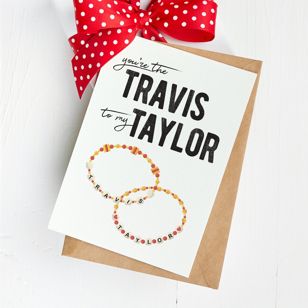 You're the Travis to My Taylor Valentine's Day Card | Swift Kelce ...