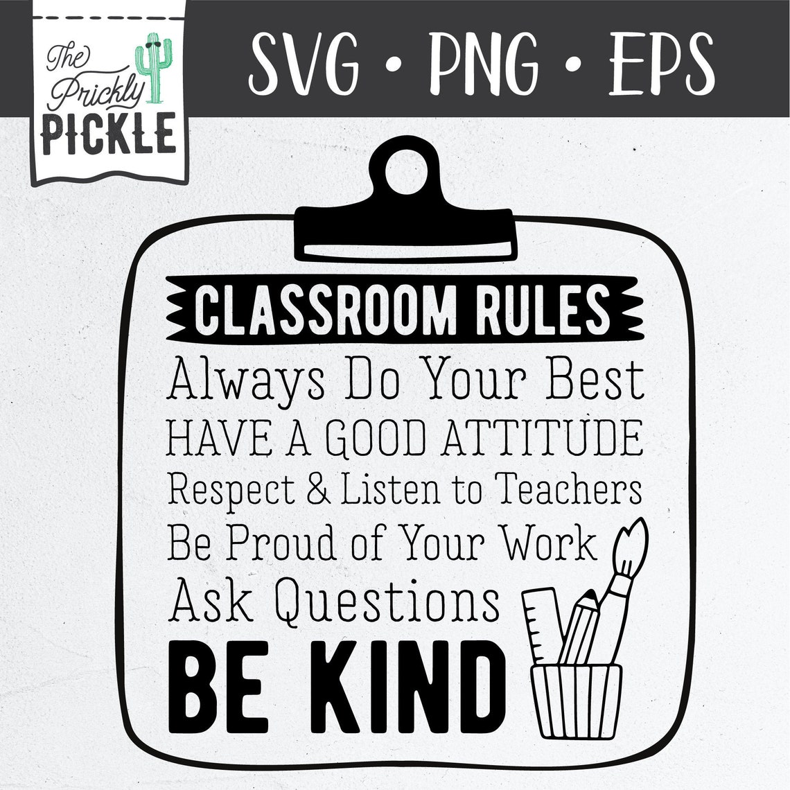 Classroom Rules SVG Teacher Classroom Decor SVG School - Etsy UK