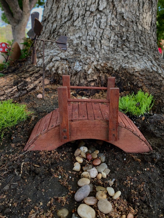 Gnome Bridge Fairy Bridge Tiny Bridge - Etsy