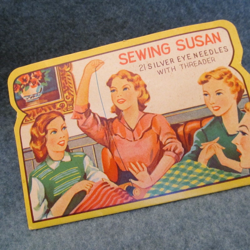 Vintage Needle Book - Etsy