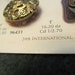 Salesman Sampler Button Card, Unique Buttons, Most Are Shank Style ...