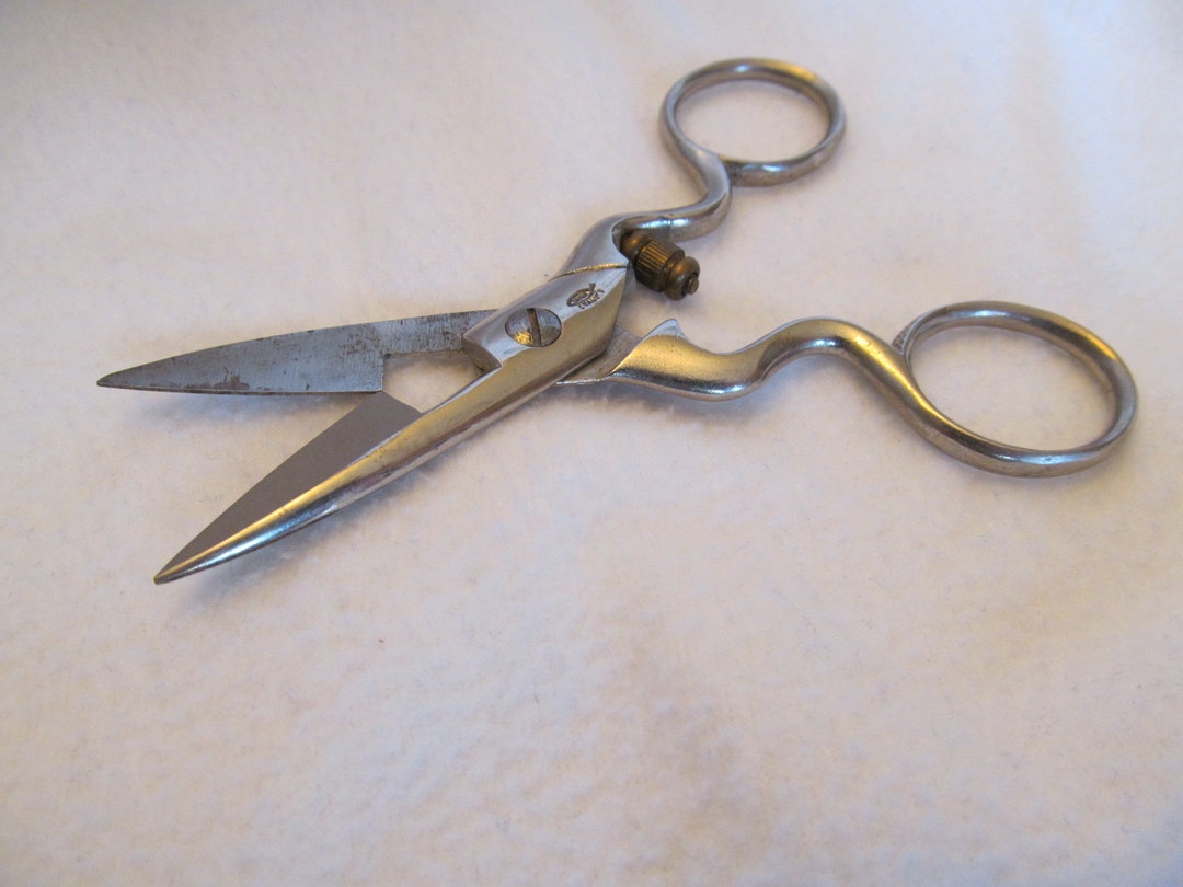 Made in Italy Button Hole Scissors, Adjustable With Small Screw, Cut ...