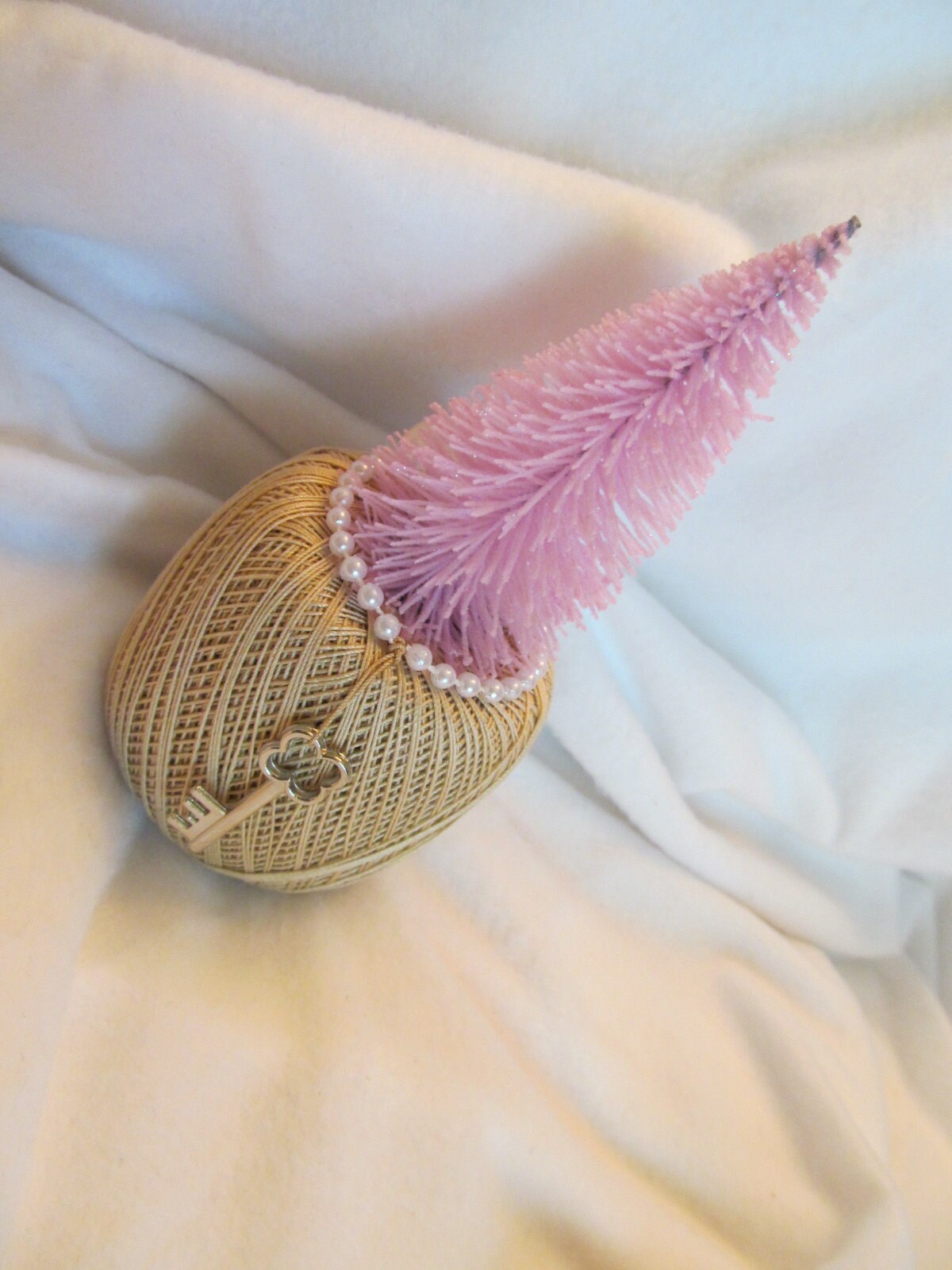 Vintage Spool of Crochet Thread Cream Crochet Thread Spool | Etsy