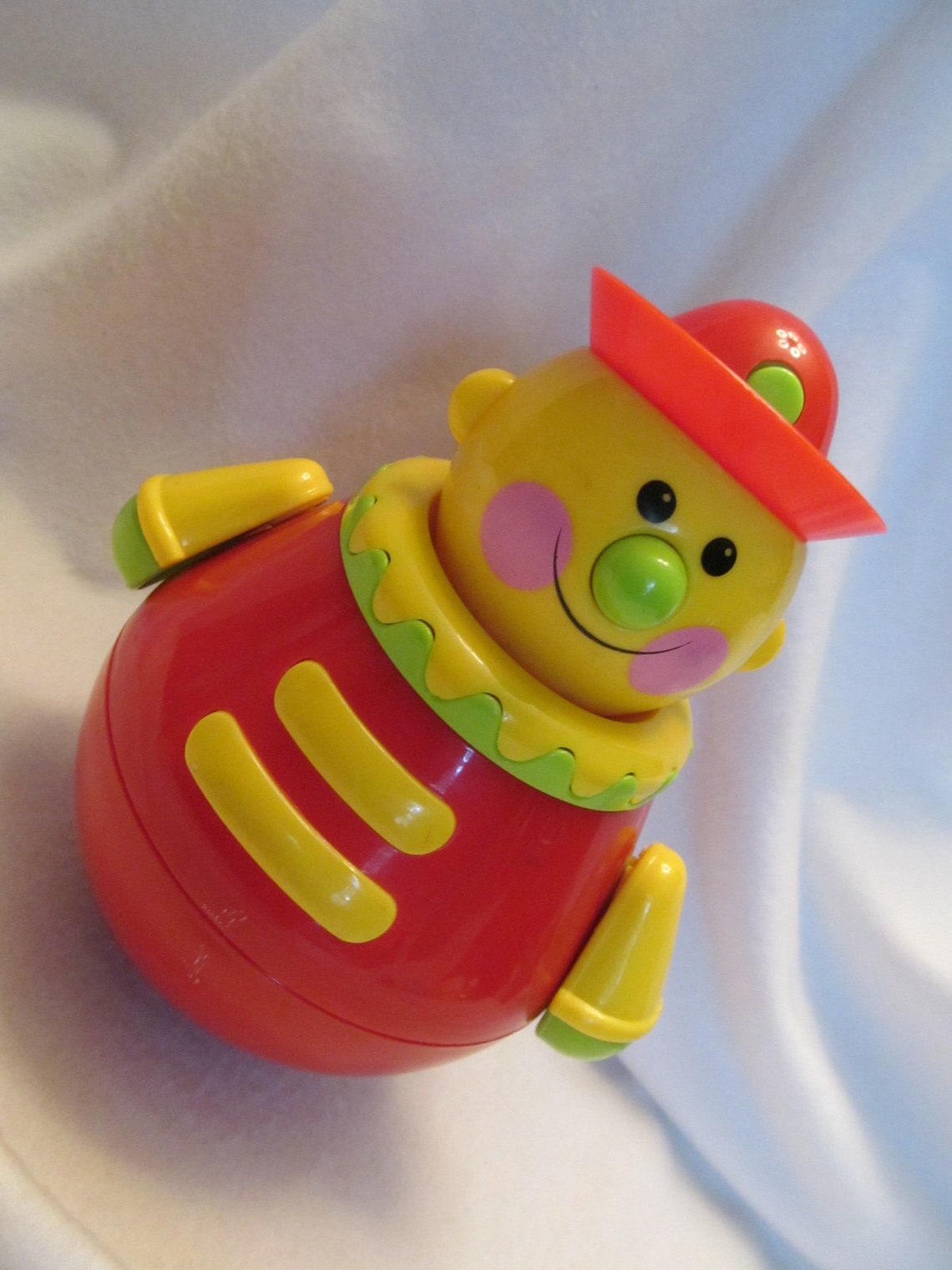 Cute Roly-poly Clown Like Jingle Baby Toy Vintage Roly Poly - Etsy