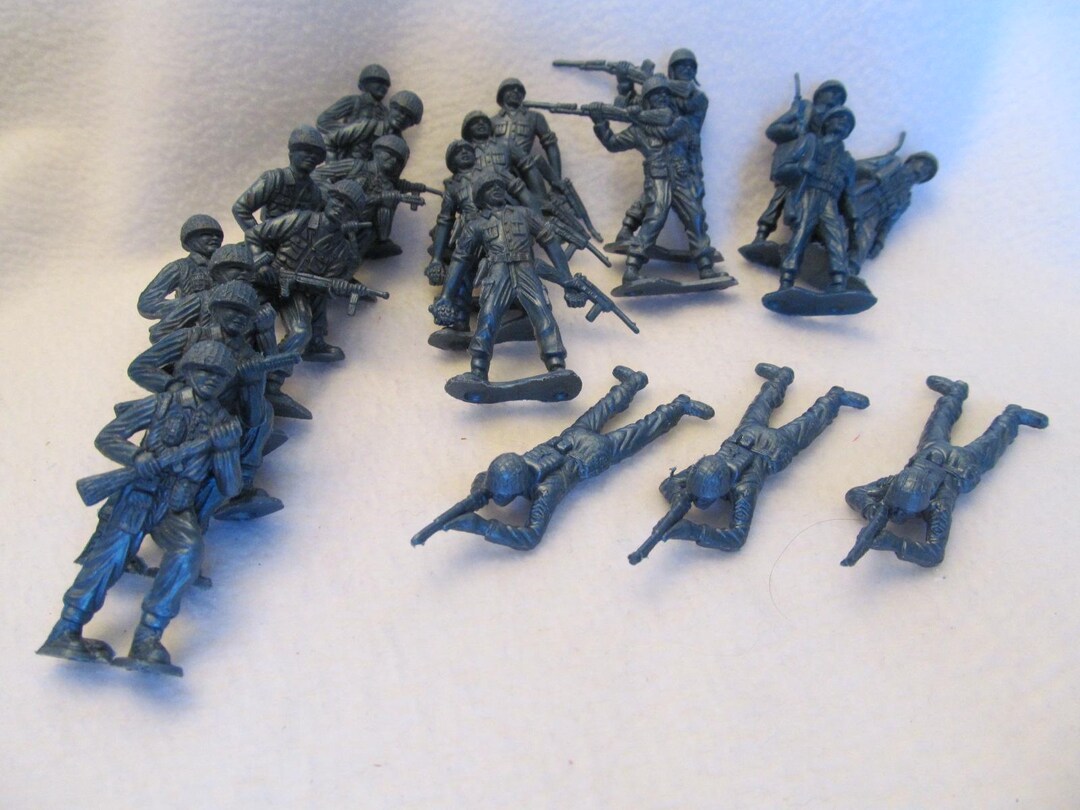 Pretend Play Army Soldiers, Sandbox Play, Army Guys/men, Hard Plastic ...