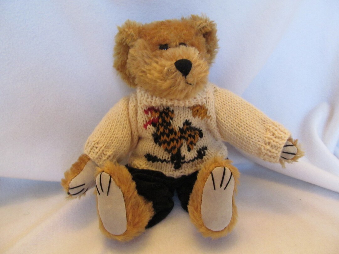 Boyds Mohair Bear Named Brewster Mcrooster, Certificate Number 1242 0f ...