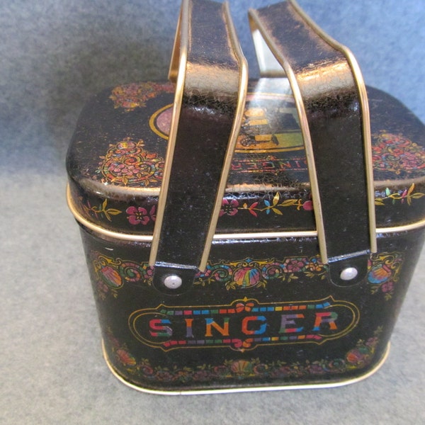 Singer Sewing Tin - Etsy