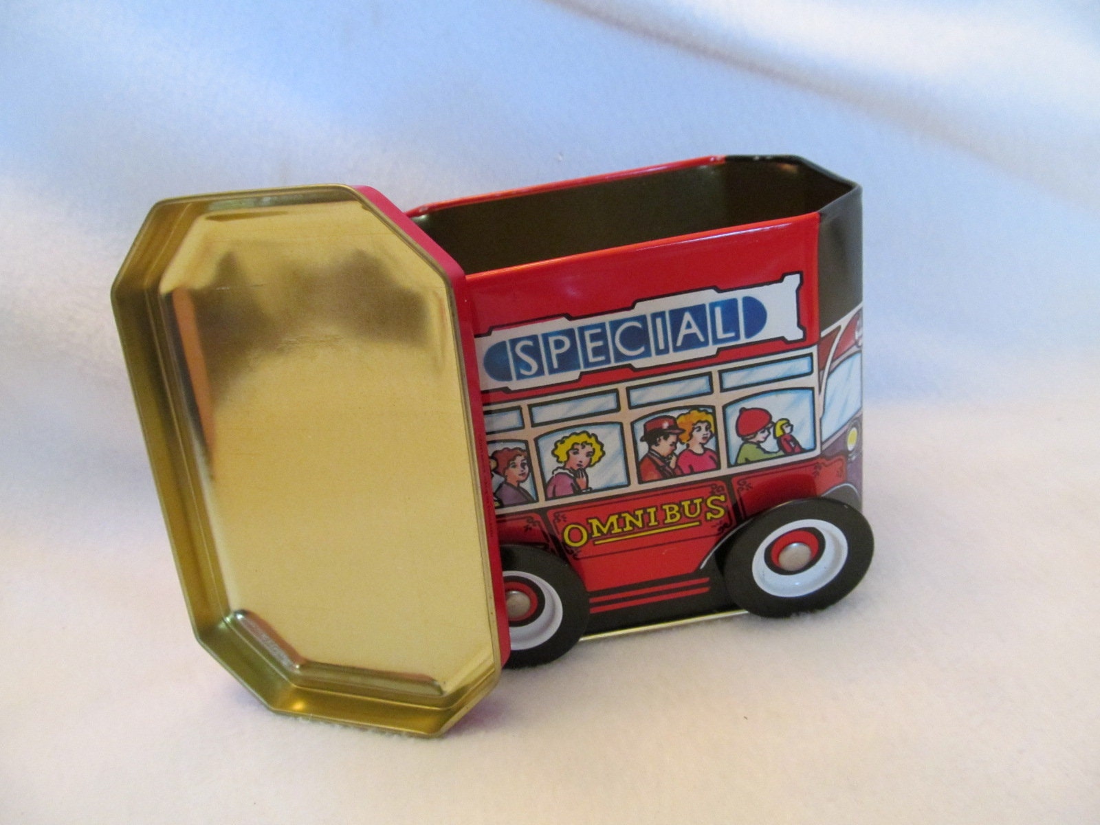 Omnibus Special Bus Tin Collectible Tin Vintage Tin Unique - Etsy