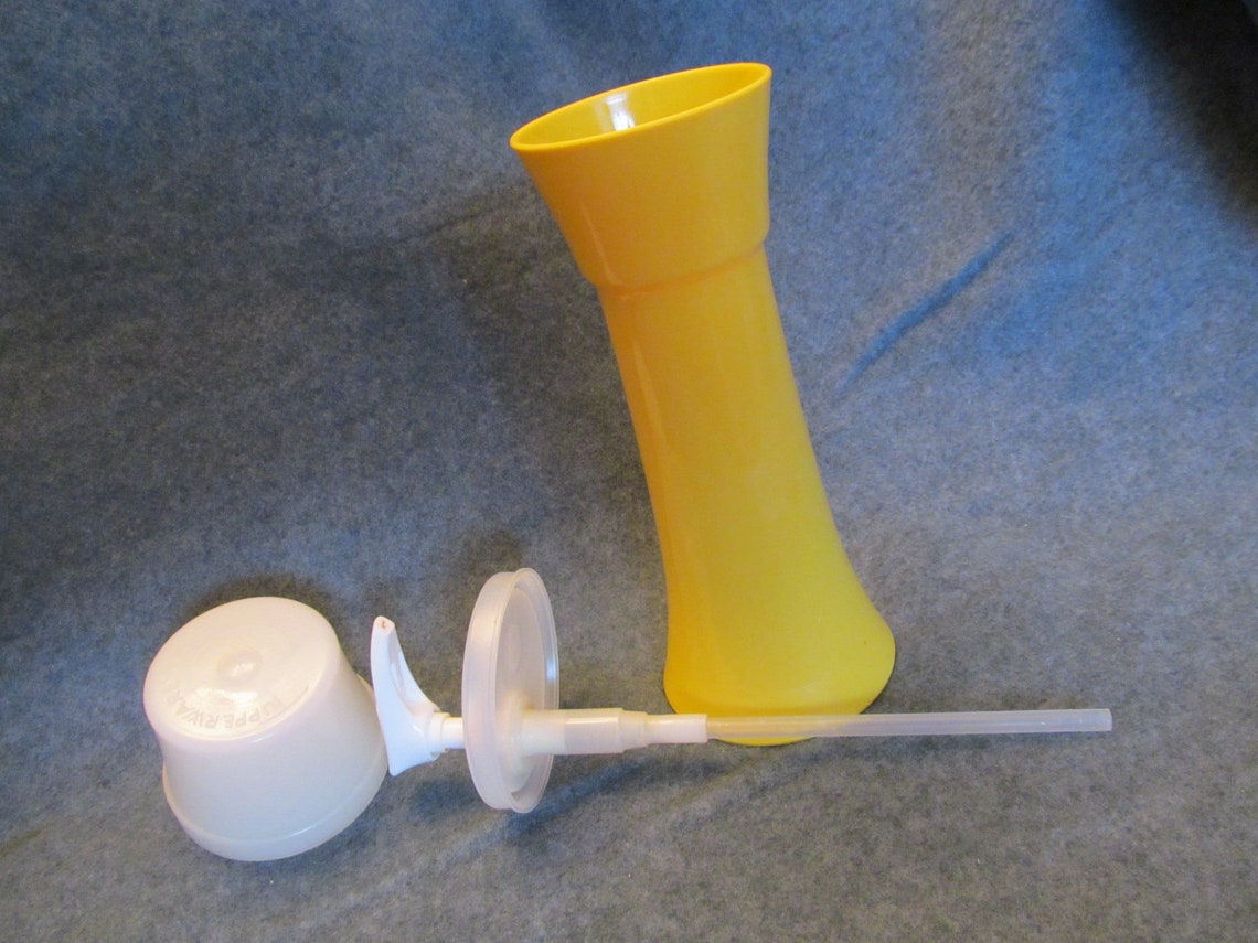 Vintage Tupperware Mustard Pump Complete Mustard Pump | Etsy