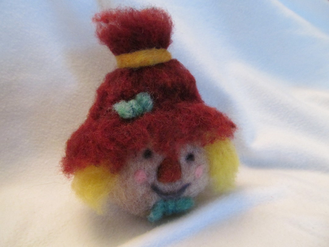 Cute Scarecrow, Autumn/fall Home Decoration, Hand Made, All Wool Autumn ...
