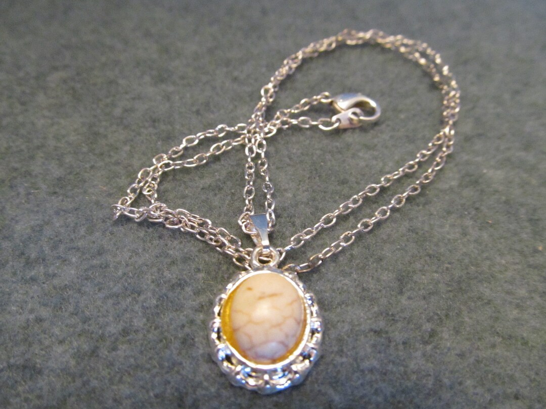 Nice Little Necklace for Young Girls or Teens, It is a Silver Colored ...