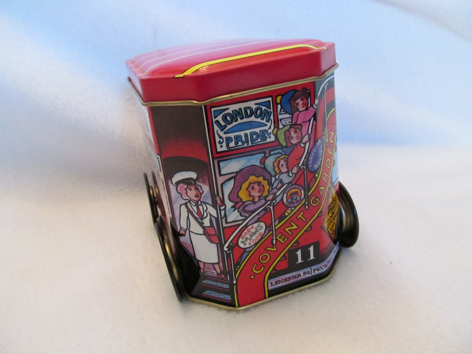 Omnibus Special Bus Tin, Collectible Tin, Vintage Tin, Unique Bus Tin ...