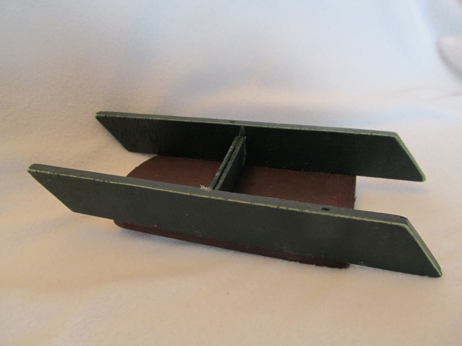 Set of Six Wooden Sleds, Vintage Wooden Craft Sleds, Holiday Decoration ...