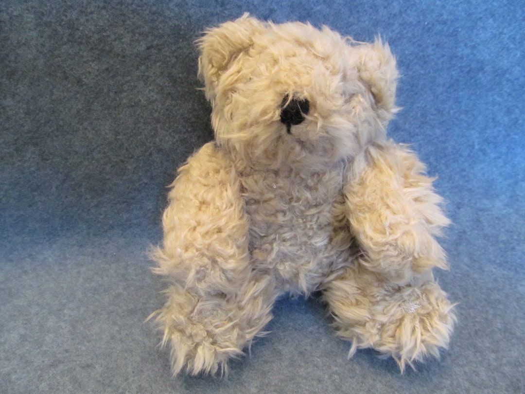 Cute Plush Bear to Dress, Seven Inch Plush Bear, Vintage Undressed Bear ...
