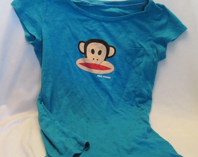 Vintage Paul Frank Monkey T-shirt, No Tags, Large Girls or Small Womans ...