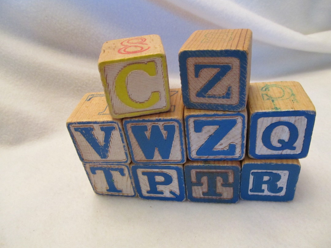 Ten Building Blocks for Kids Play, Collectible Kids Building Blocks ...