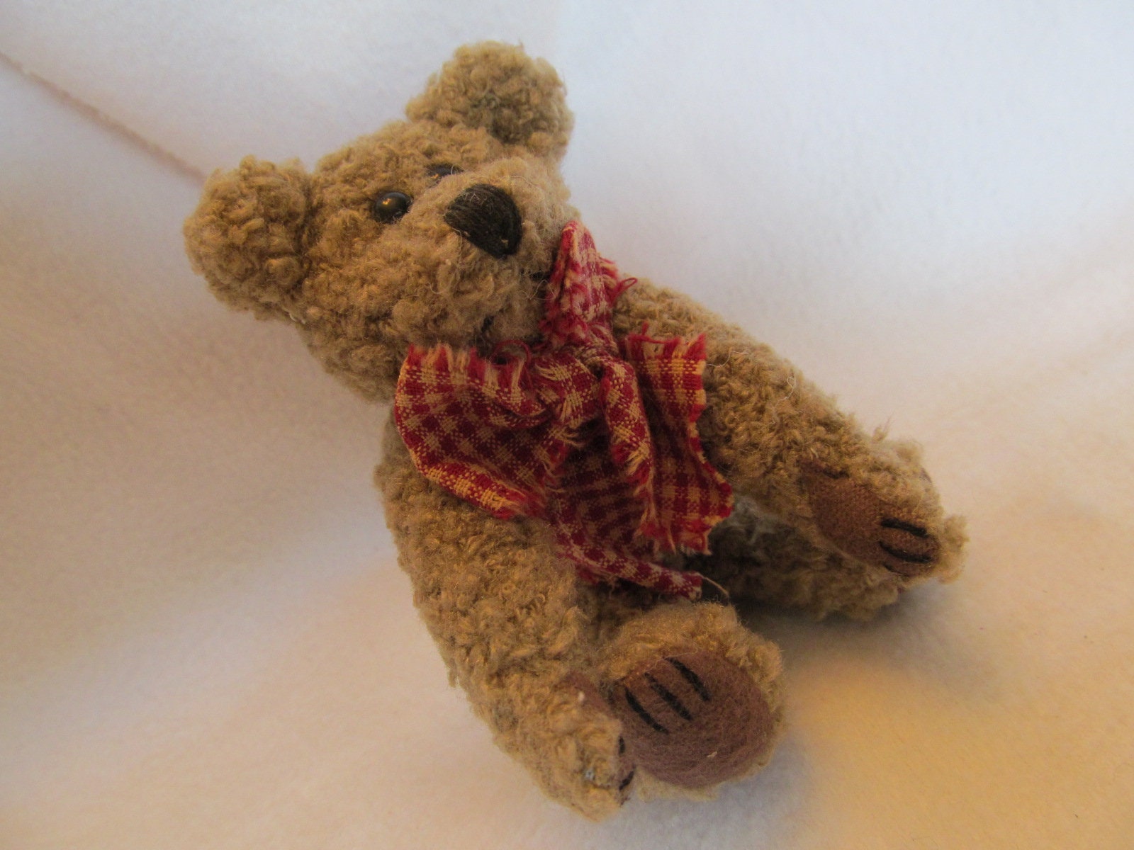 Cute Little Light Brown Bear Childs Plush Toy Childs Plush | Etsy