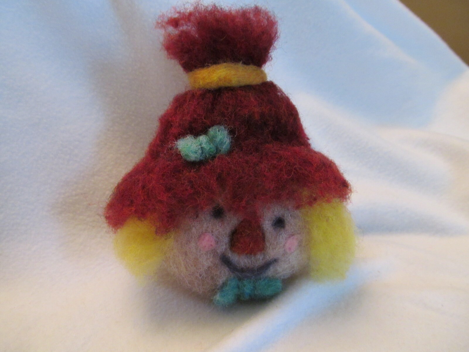 Cute Scarecrow, Autumn/fall Home Decoration, Hand Made, All Wool Autumn ...