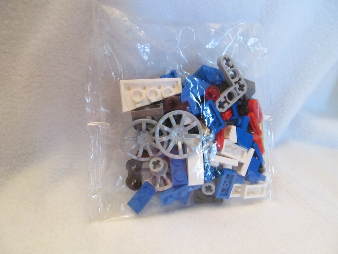 Reduced**red, White, Blue and Silver Legos, Small Set of Collectible ...